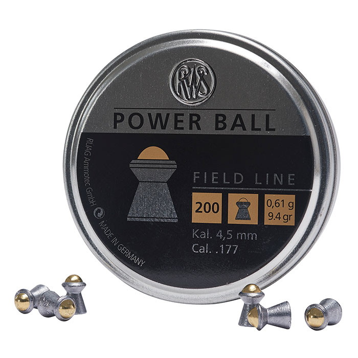 RWS POWER BALL .177 AIRGUN PELLET 200 CT | Umarex USA