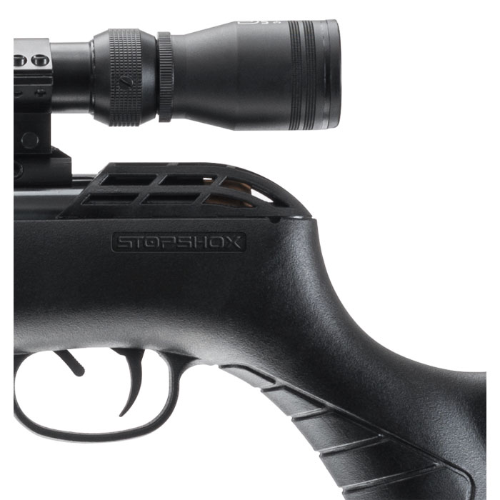 UMAREX THROTTLE .177 PELLET BREAK BARREL AIR RIFLE AIRGUN - BLACK ...