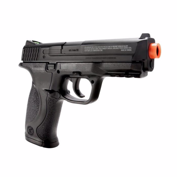 Smith & Wesson M&P 40 Black Airsoft Pistol 6mm CO2 : Umarex - Elite ...