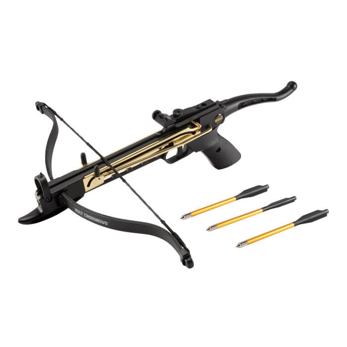 THE BREAKER® FULL METAL FAST COCKING PISTOL GRIP 80 LB. CROSSBOW ...