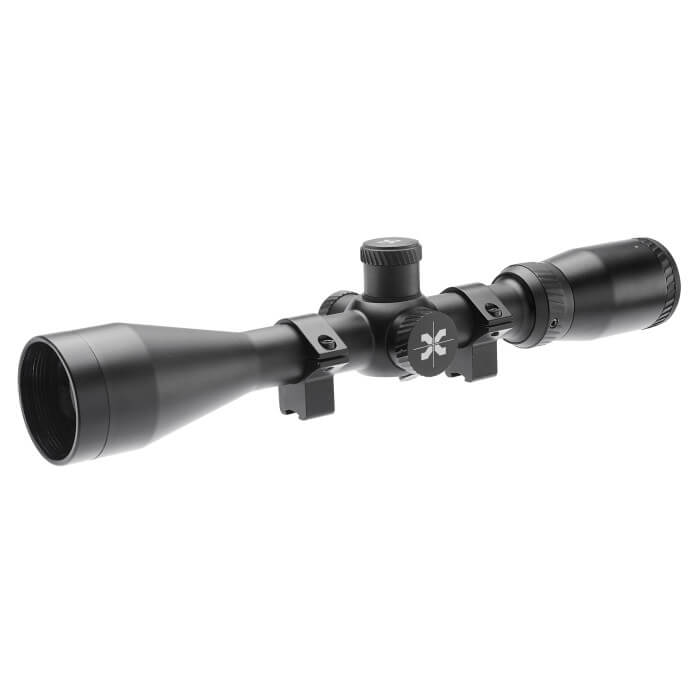 Axeon Optics 4-16x44 Rifle Scope Side Focus Etched Dot Reticle | Umarex USA