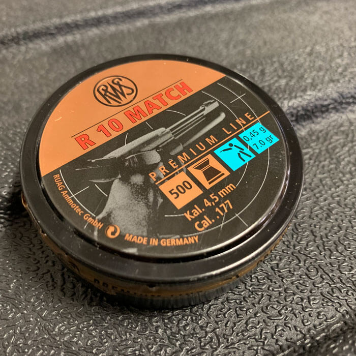 RWS R10 MATCH .177-4.51mm Pellet TIN 500CT | Umarex USA