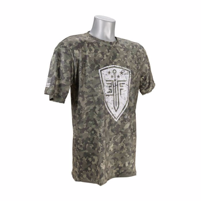 EF FRONT LINE RESOLUTION TEE GREEN CAMO-MEDIUM | Umarex USA