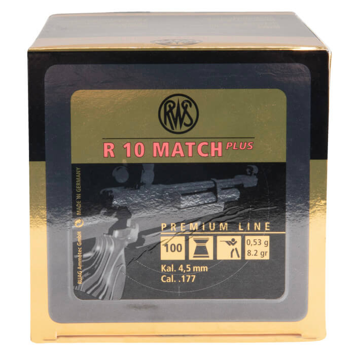 RWS R10 MATCH + PREMIUM LINE-4.50 MM 8.2 G (500 CT) | Umarex USA
