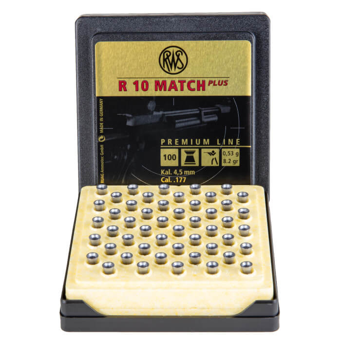 RWS R10 MATCH + PREMIUM LINE-4.50 MM 8.2 G (500 CT) | Umarex USA