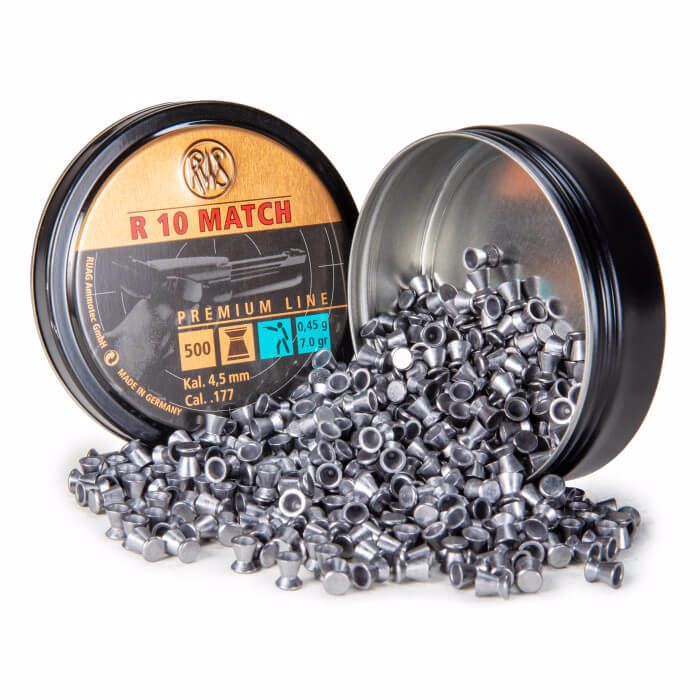 RWS R10 MATCH 7.0 Gr .177 PREMIUM LINE LIGHT 4.50 MM (500 CT) | Umarex USA