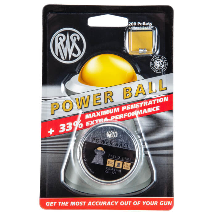 RWS POWER BALL .177 AIRGUN PELLET 200 CT | Umarex USA