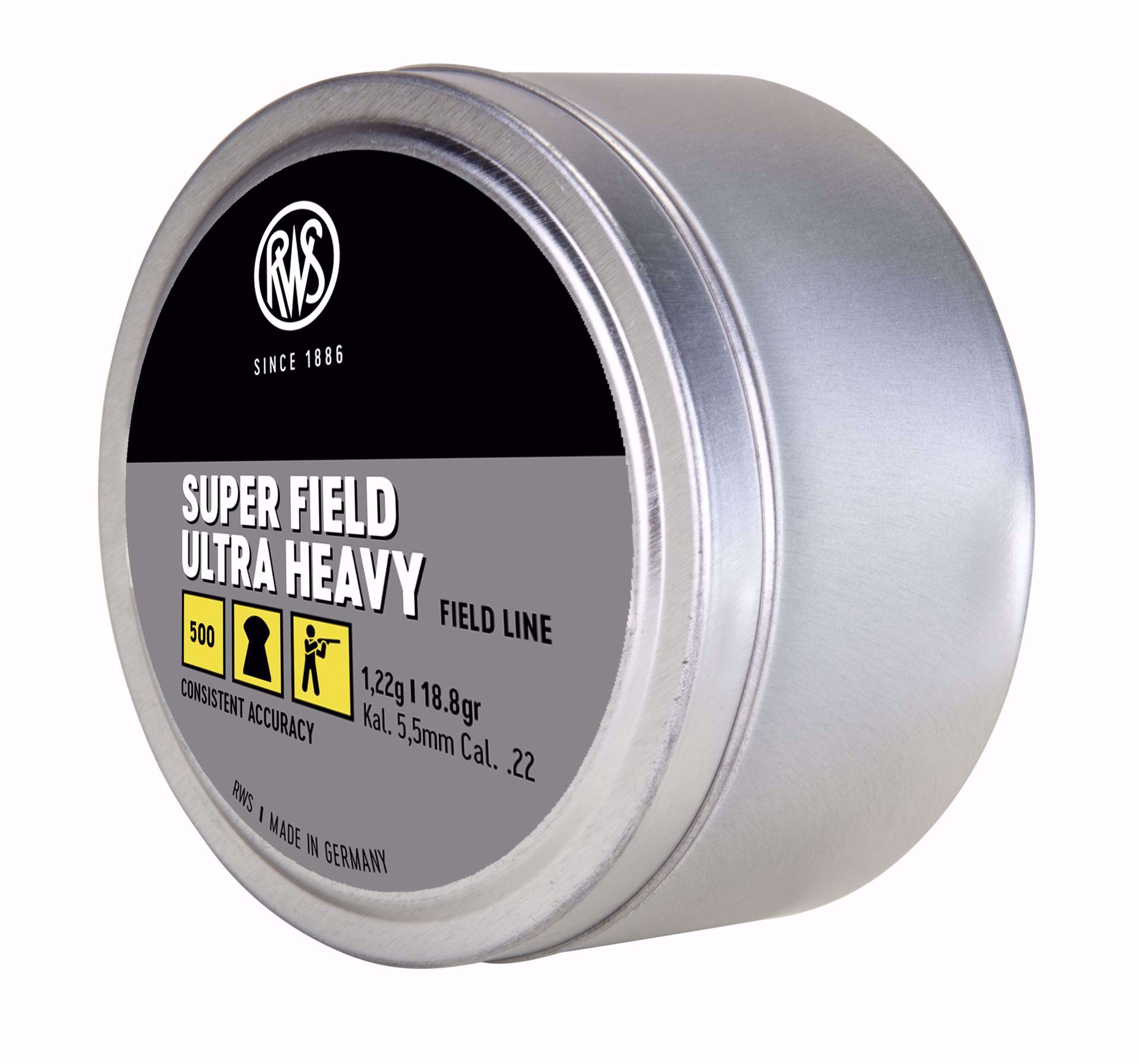 RWS SUPERFIELD ULTRA HEAVY DOMED .22-500CT | Umarex USA