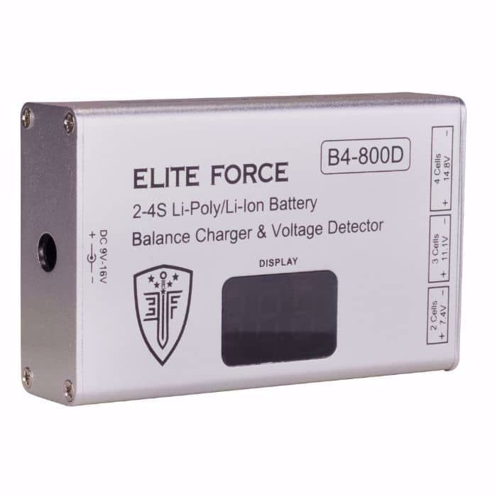 Elite Force 2-4S Li-Poly/Li-Ion Battery Balance Charger & Voltage ...