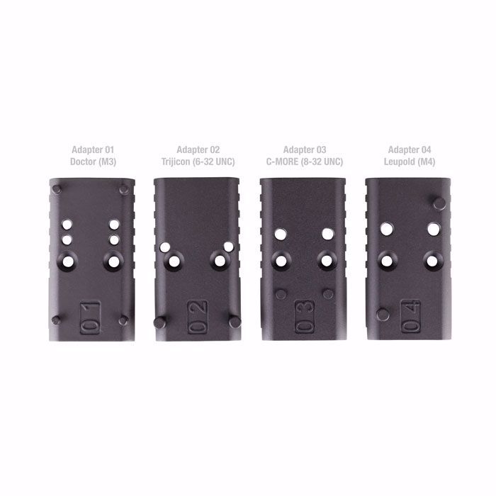 Umarex Optic Adapter Plates for GLOCK Type MOS 1 Airsoft & Airguns ...