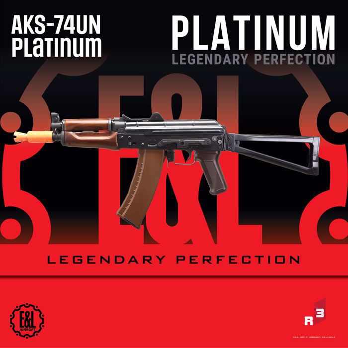E&L AKS-74UN Platinum AEG AK Airsoft Rifle | Umarex USA